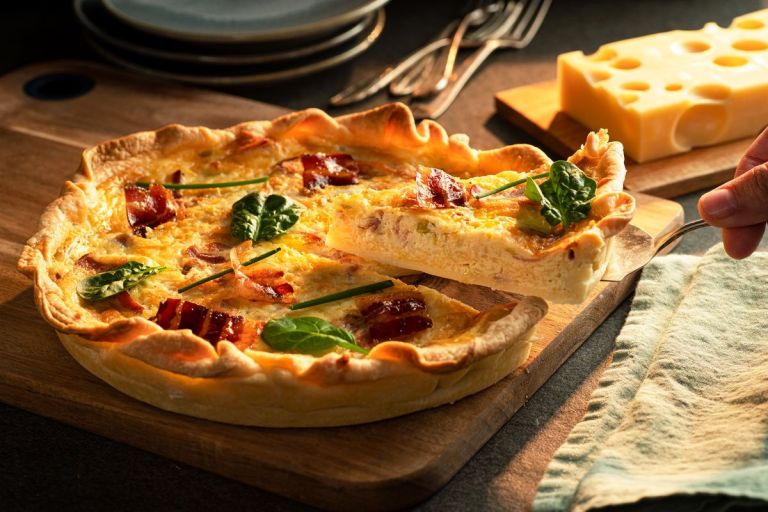 Una delicia: tarta de rúcula, jamón crudo y queso azul | ANR :: Agencia ...