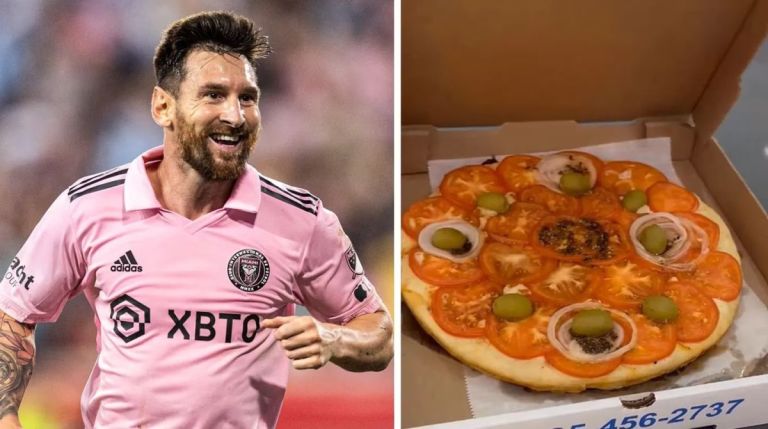 Messi disfrutó de una pizza en Miami: el local es de una histórica ...