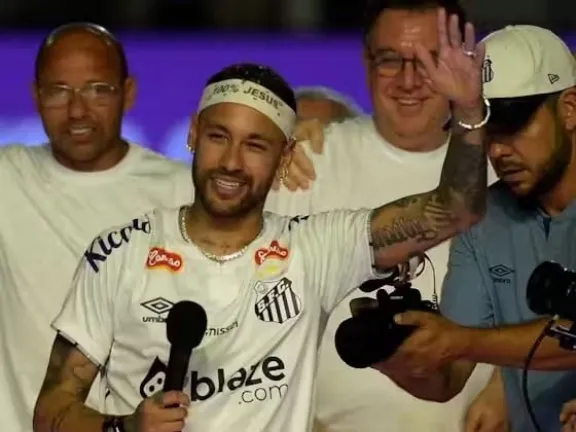 Neymar regresa al Santos y así fue presentado: mira el video | ANR :: Agencia de Noticias Roca ...