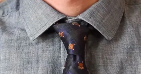 Viral en redes: el truco para hacer el nudo de la corbata de manera ...