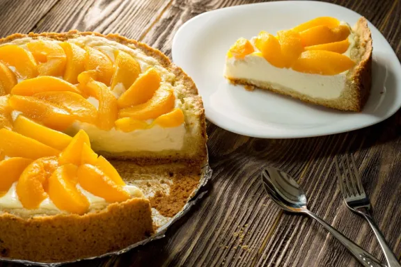 Paso a paso para cocinar una tarta de durazno casera, ideal para la ...