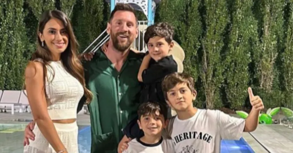 Así fue el cumpleaños de Ciro, el hijo de Lionel Messi y Antonela ...